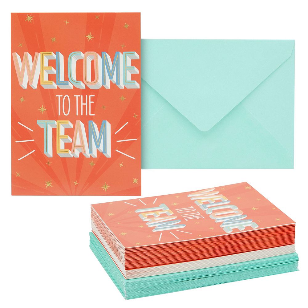 36x Blank Greeting Cards With Envelopes For Employee Welcoming ...