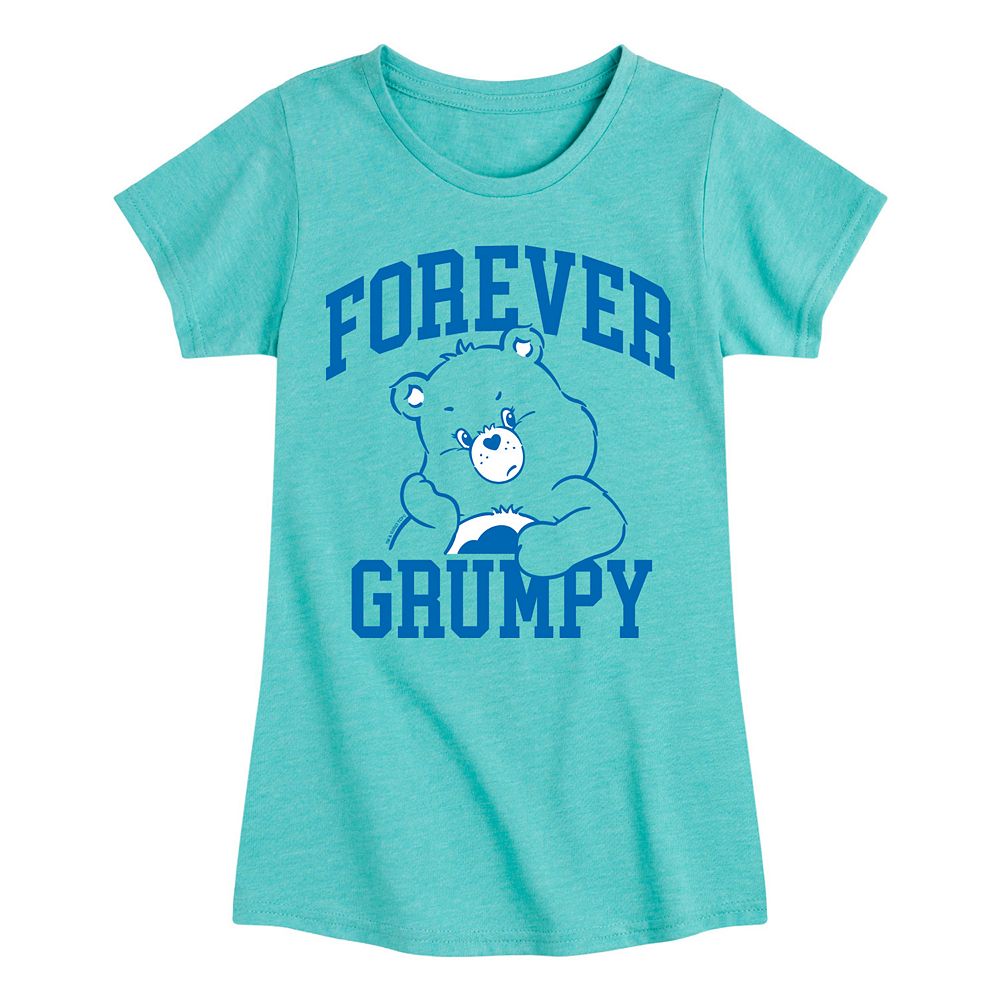 Girls 7-16 Care Bears Forever Grumpy Graphic Tee