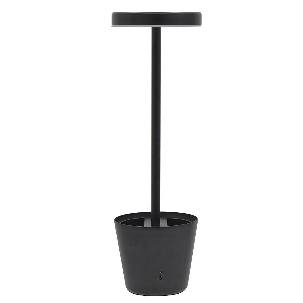 Lily + Faye Metal LED Pencil Holder Touch Lamp