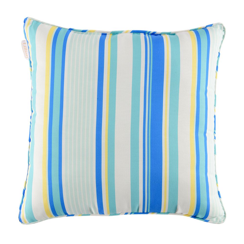 Lillian Outdoor 20 in. x 20 in. Throw Pillow
