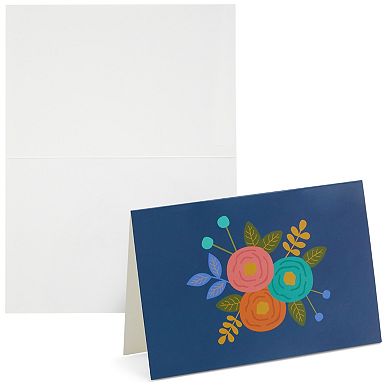 48 Pack Blank 4x6 Hello Notecards And Envelopes Set, Welcome Greeting Cards