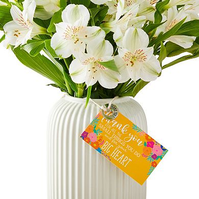 Set Of 12 Tokens Of Appreciation For Employees With Floral Thank You ...