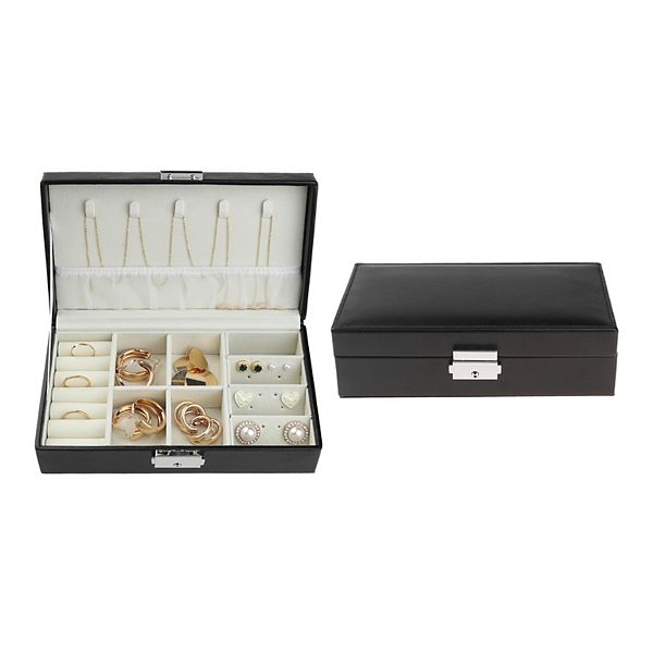 Small Jewelry Boxes Travel Jewelry Storage Large Capacity For Rings ...