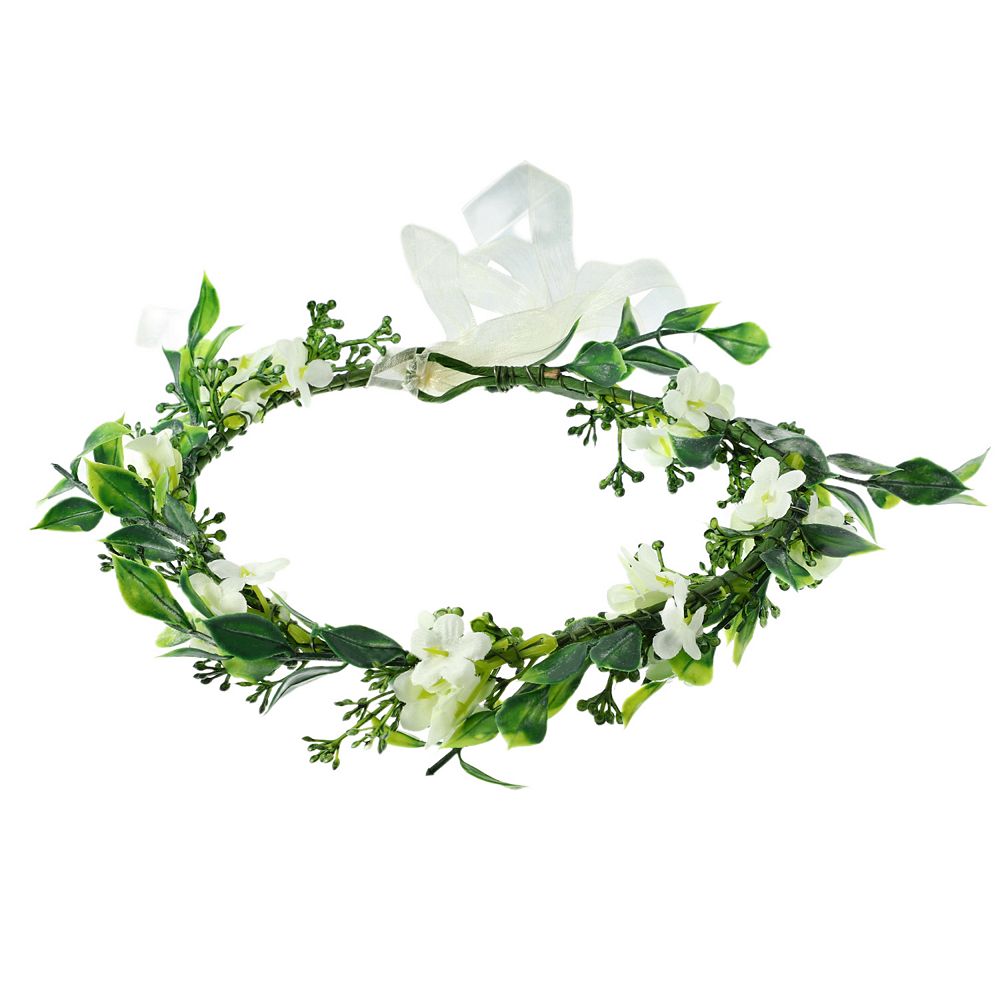 Green Flower Crown Flower Headband Headdress Photo Props For Women ...