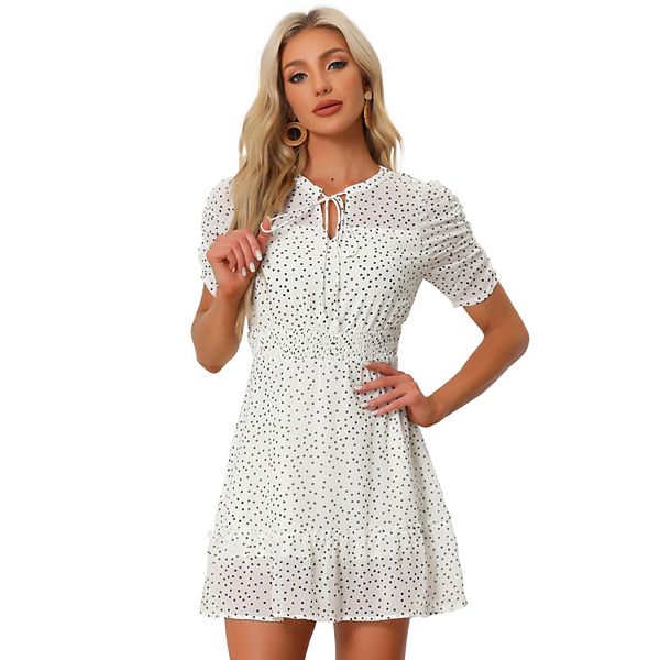 Women's Casual Sleeveless High Waist V-neck Flowy Ruffle Pleated Midi Dress