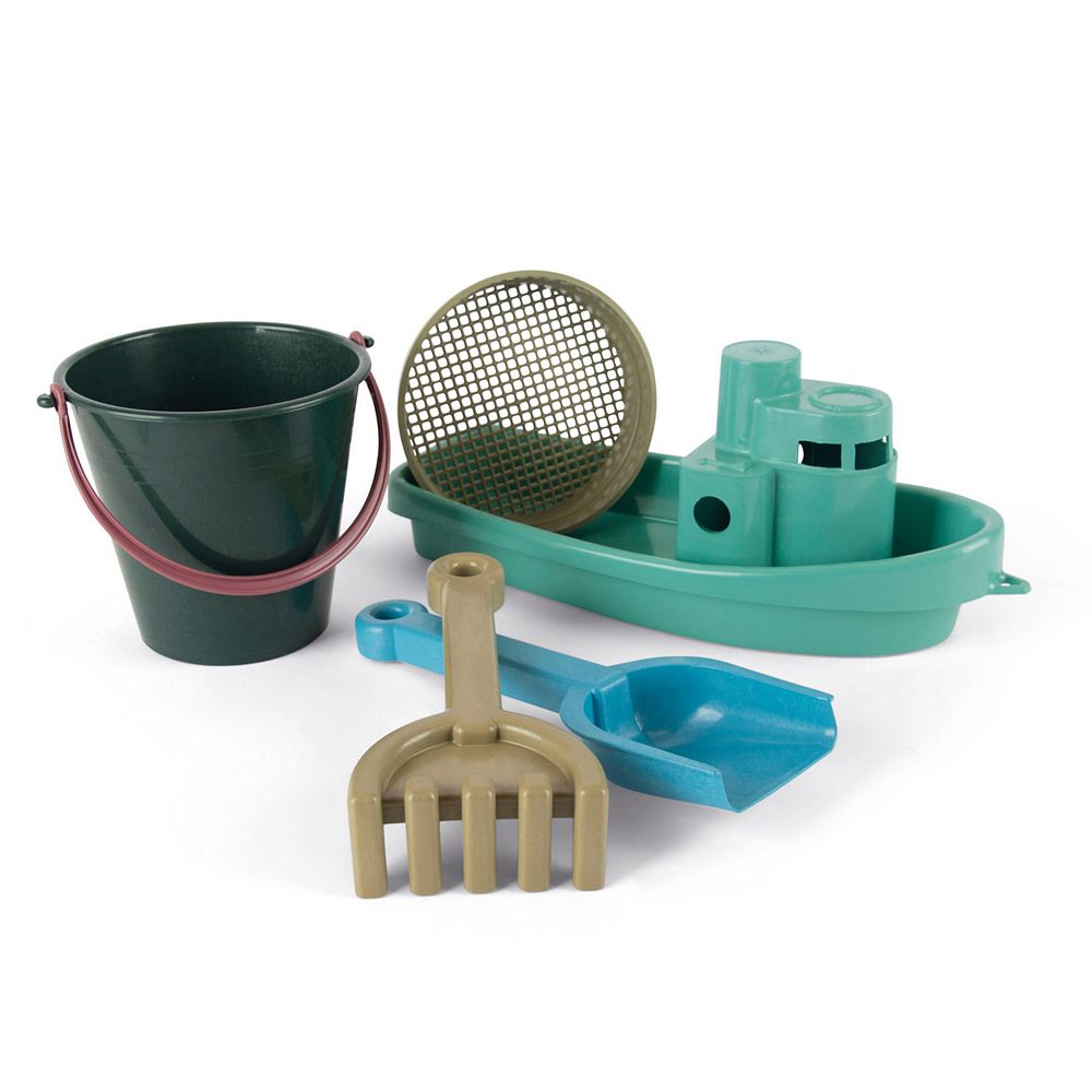 Dantoy Blue Marine Toys Boat & Sand Toy Set