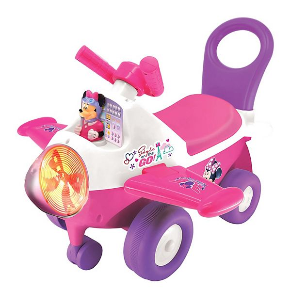 Disney's Minnie Mouse Activity Plane Ride-On by Trademark Global