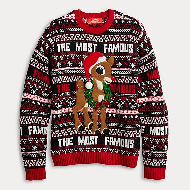 Men's Rudolph The Red-Nosed Reindeer "Most Famous Reindeer of All ...