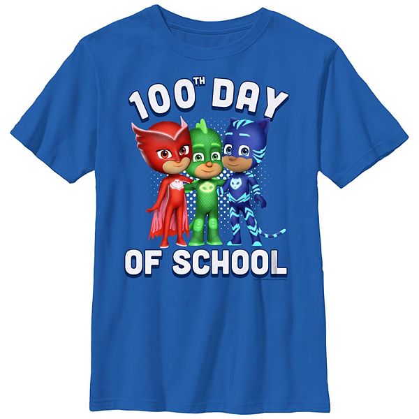 Disney's PJ Masks Boys 8-20 100th Day of School Graphic Tee