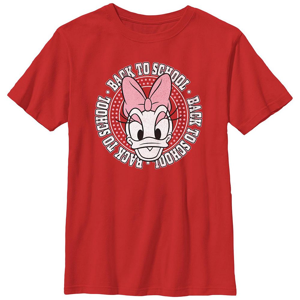Disney's Daisy Duck Back To School Boys 8-20 Graphic Tee