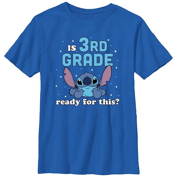 Disney's Lilo & Stitch Is 3rd Grade Ready For This Boys 6-20 Graphic Tee
