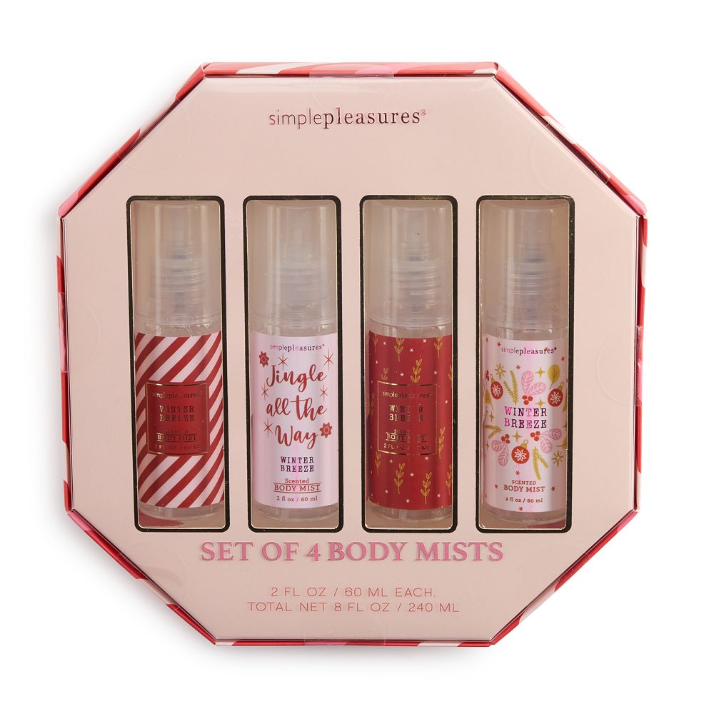 Simple Pleasures 4-pc. Holiday Body Mists