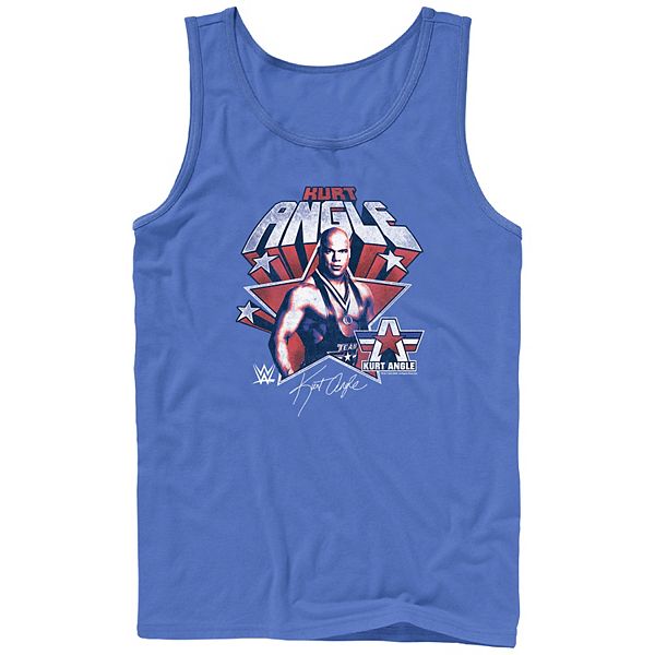 Men's WWE Kurt Angle Star Americana Graphic Tank Top