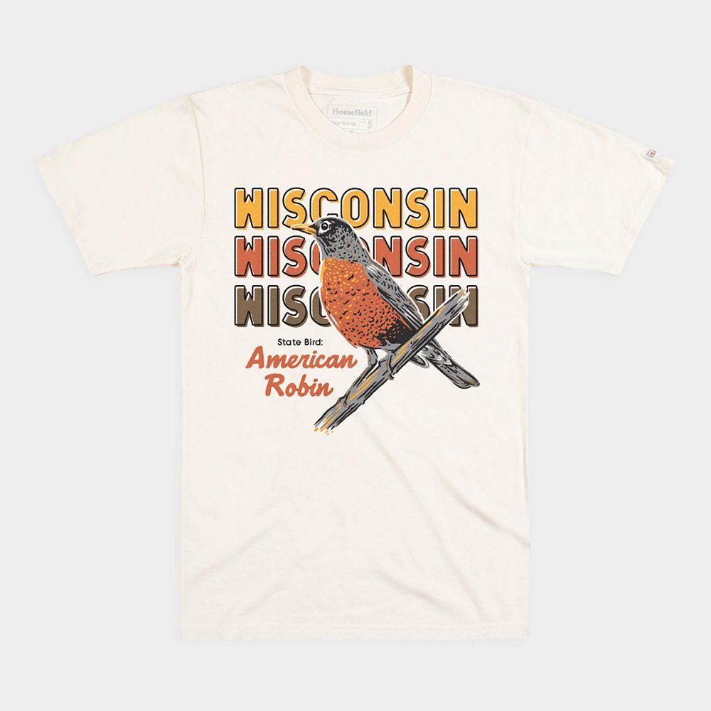 Homefield Wisconsin Robin Graphic Tee