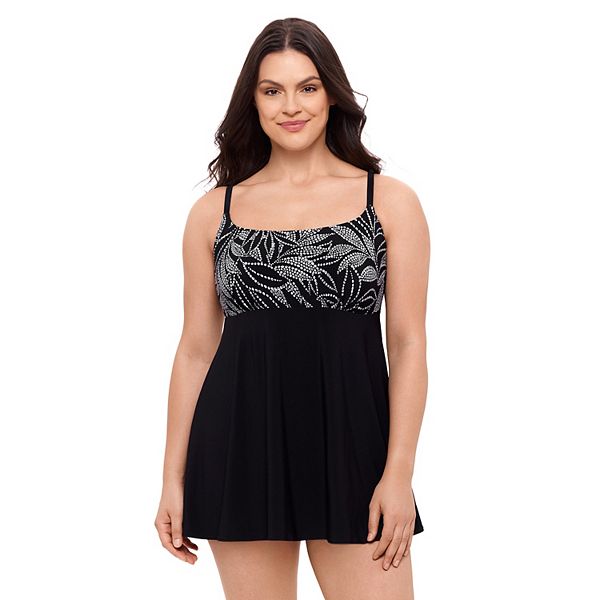 Women's Great Lengths After Hours Empire Swimdress One-Piece Swimsuit
