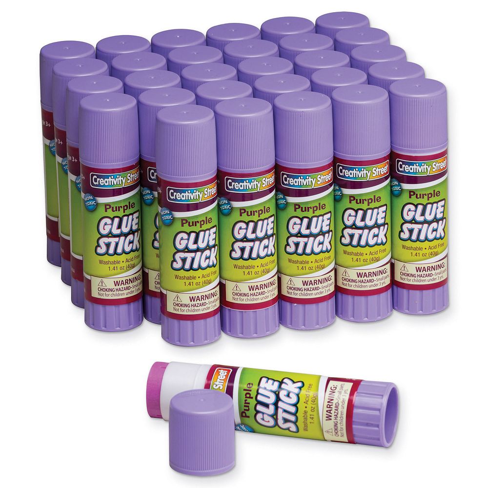Dixon Creativity 30-Piece Street Glue Sticks