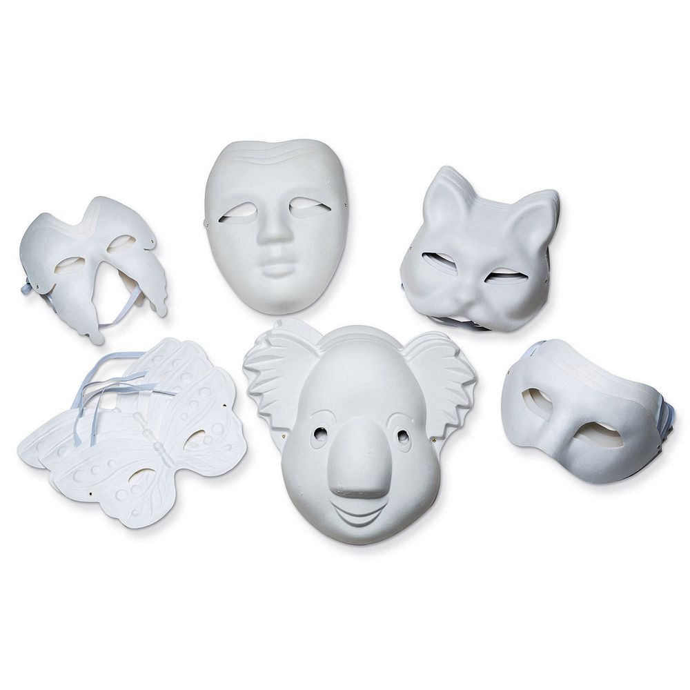 Dixon 24-Piece Creativity Street Paperboard Masks