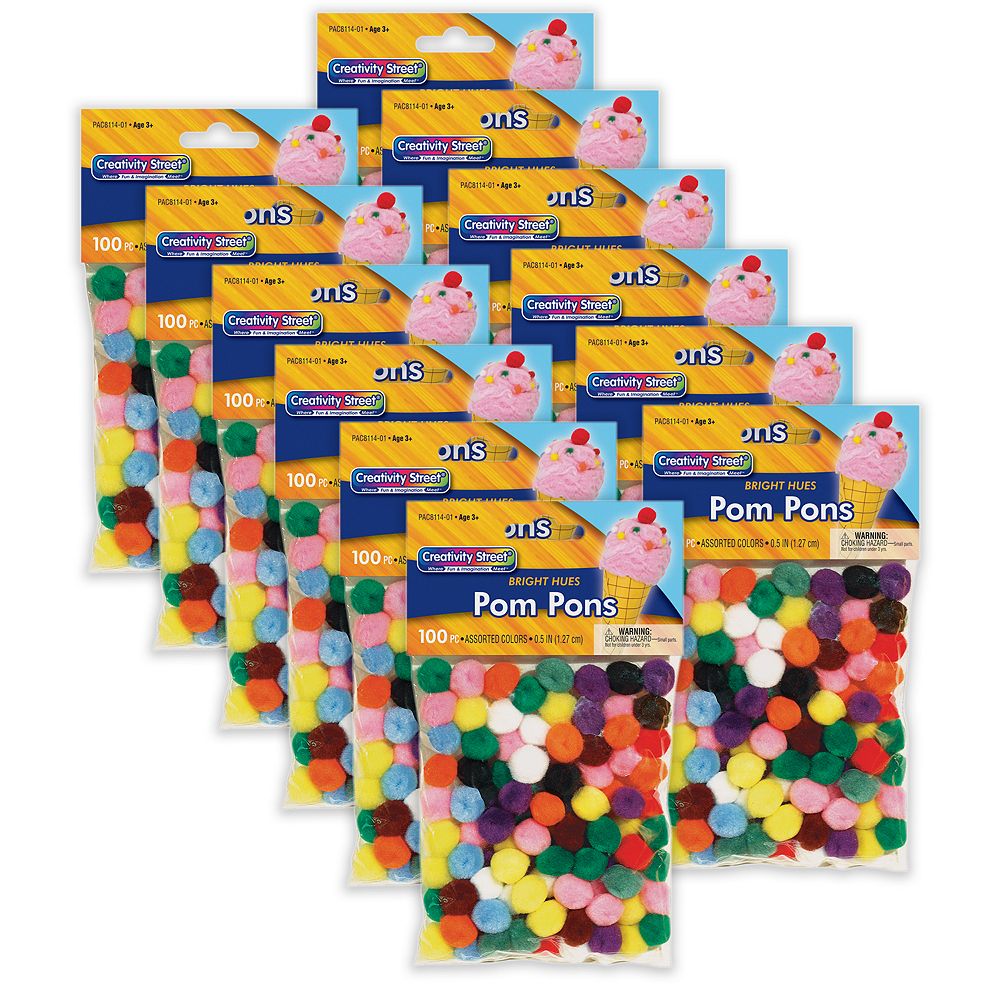 Dixon 12-Packs Creativity Street Pom Poms