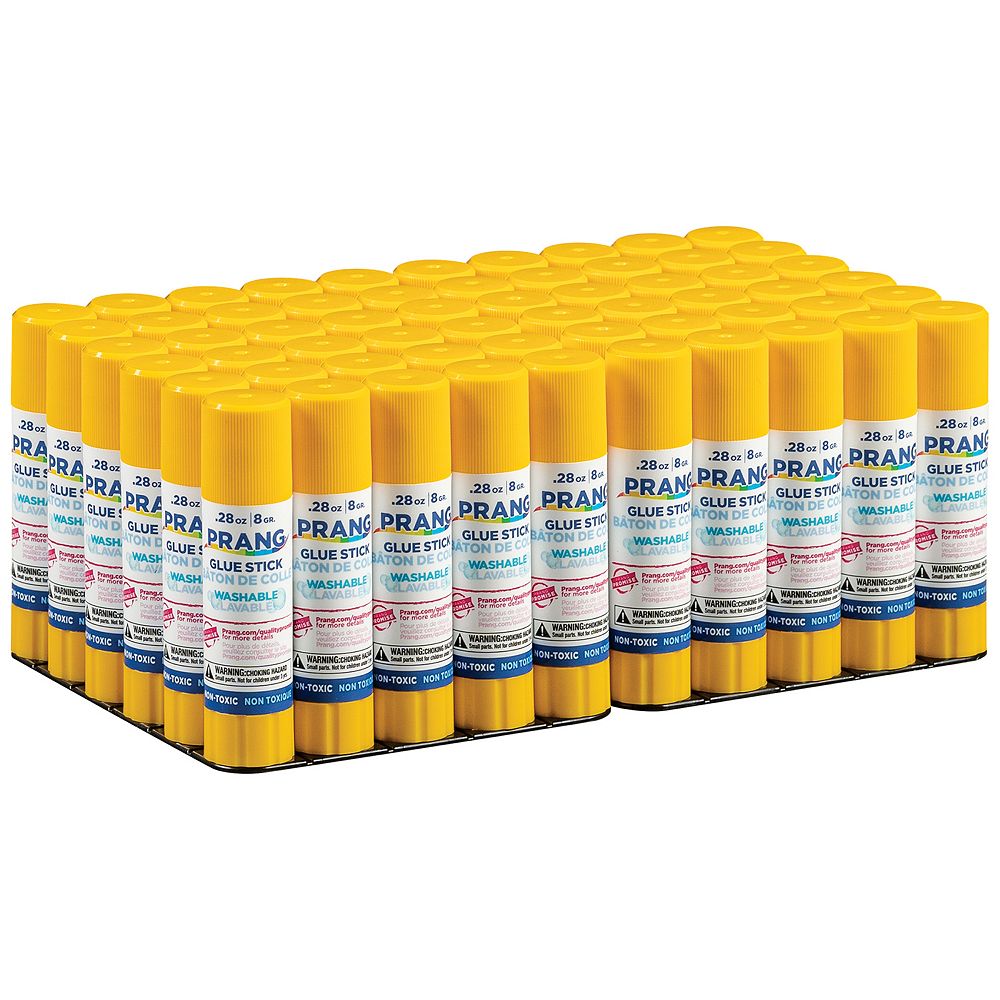 Dixon Prang 0.28 oz. Clear Washable Glue Sticks 60-pk.