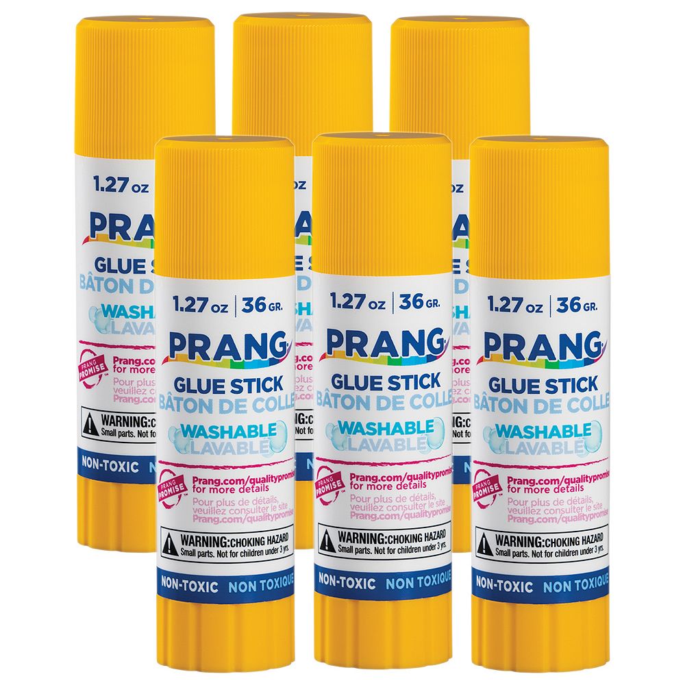 Dixon Prang 1.27 oz. Washable Glue Stick 6-pk.