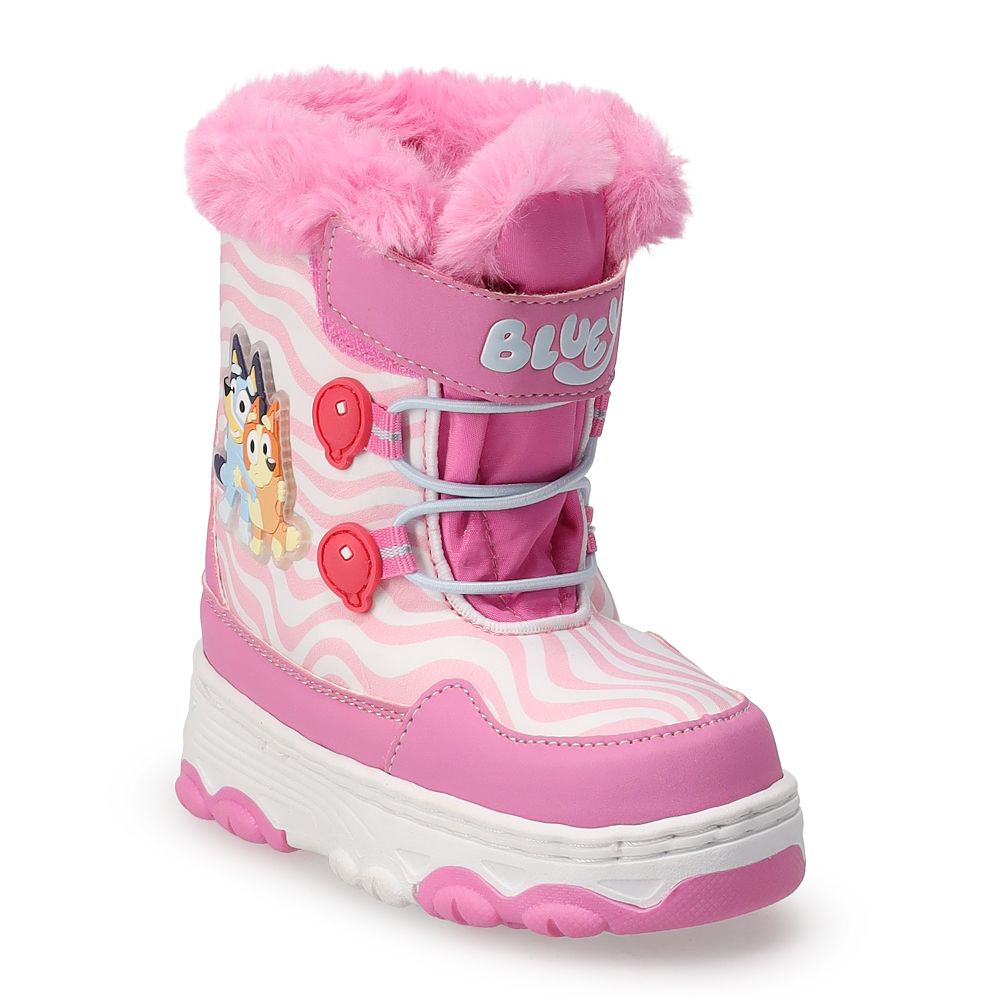 Girls' Bluey Snow Boots