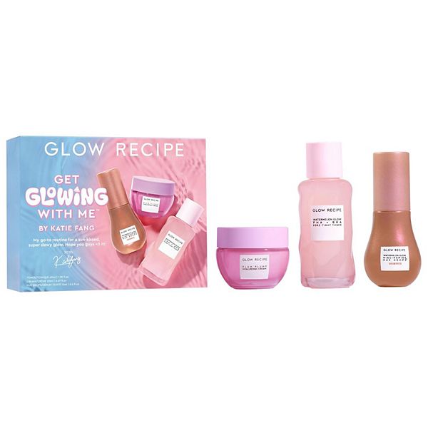Glow Recipe Get Glowing With Me Kit by Katie Fang with Hue Drops Tinted ...
