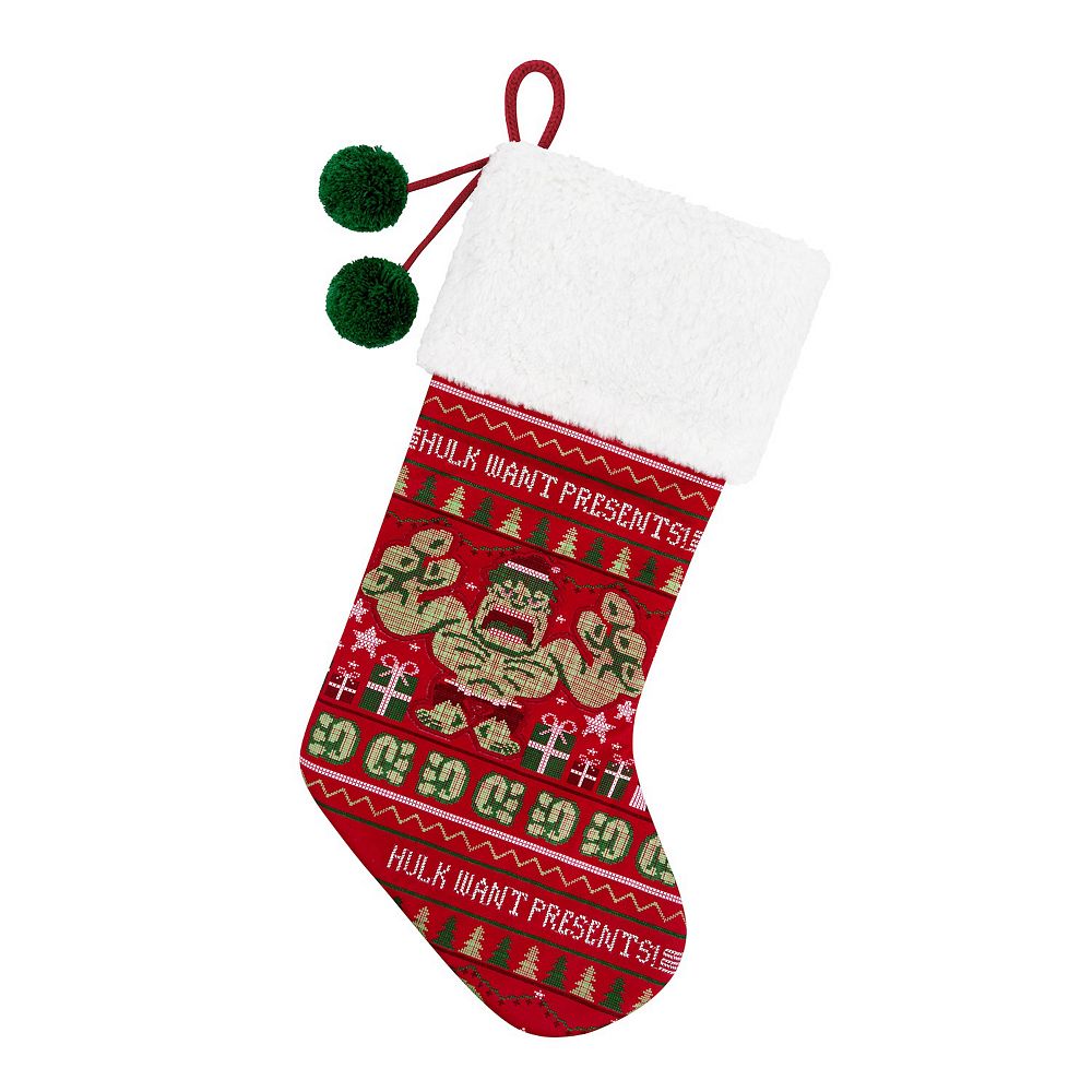 St. Nicholas Square® Marvel Hulk Christmas Stocking