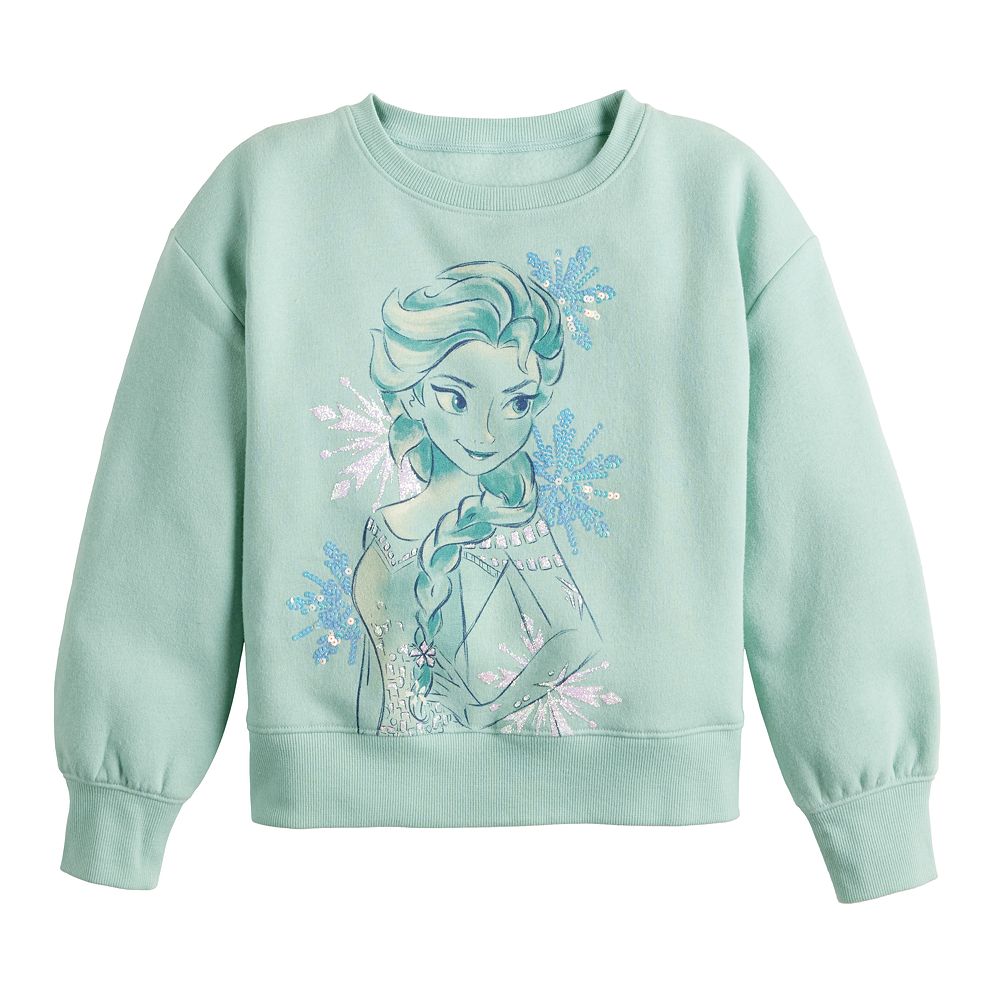 Disney's Frozen Elsa Girls 4-12 Fleece Sweatshirt by Jumping Beans®
