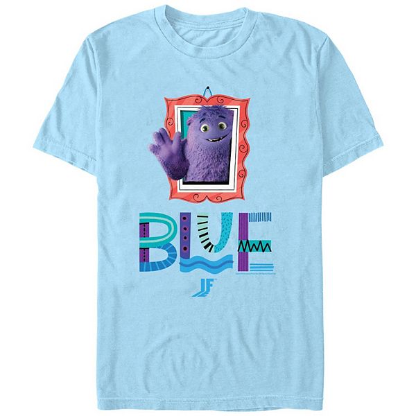 Men's Imaginary Friends Blue Portrait Graphic Tee