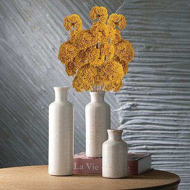 Sullivan's Artificial Mustard Yellow Yarrow Bunch