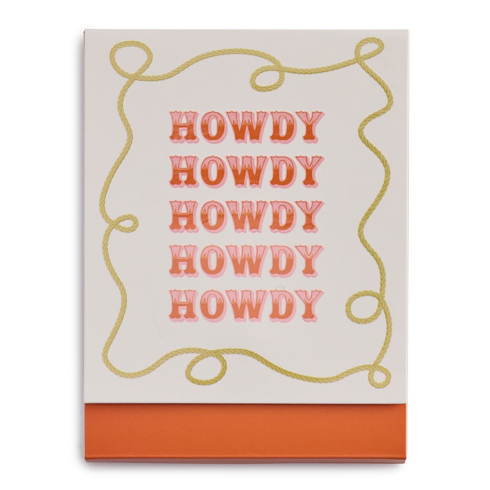 Punch Studio Howdy Notepad