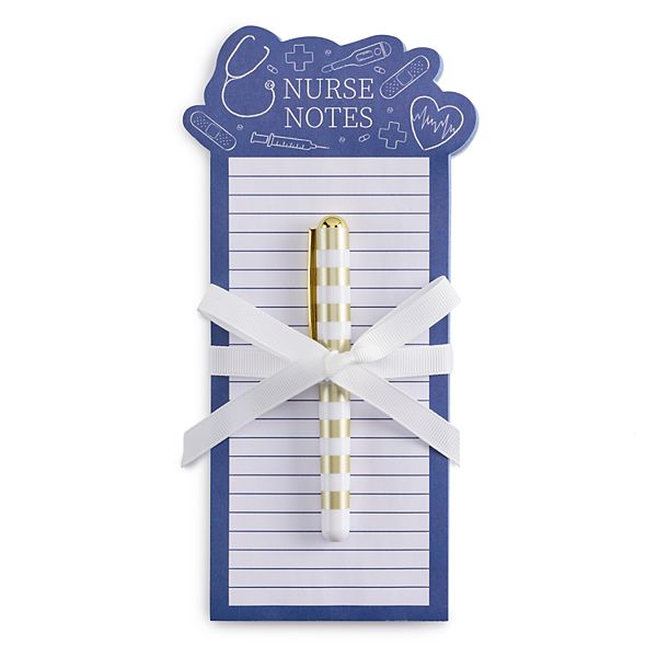 Punch Studio Nurse Icons Die Cut Notepad