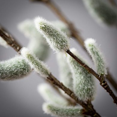 Sullivan's Pussywillow Spray Artificial Plant Decor