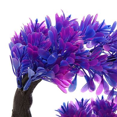 Plastic Tree Plant Decoration Aquarium Waterscape Ornament Home Decor