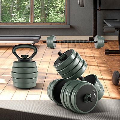 4 In 1 Adjustable Weight Dumbbell Set