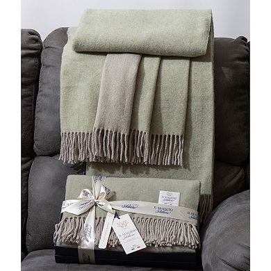 Discover Europe - Made in Italy Cashmere Throw Blanket