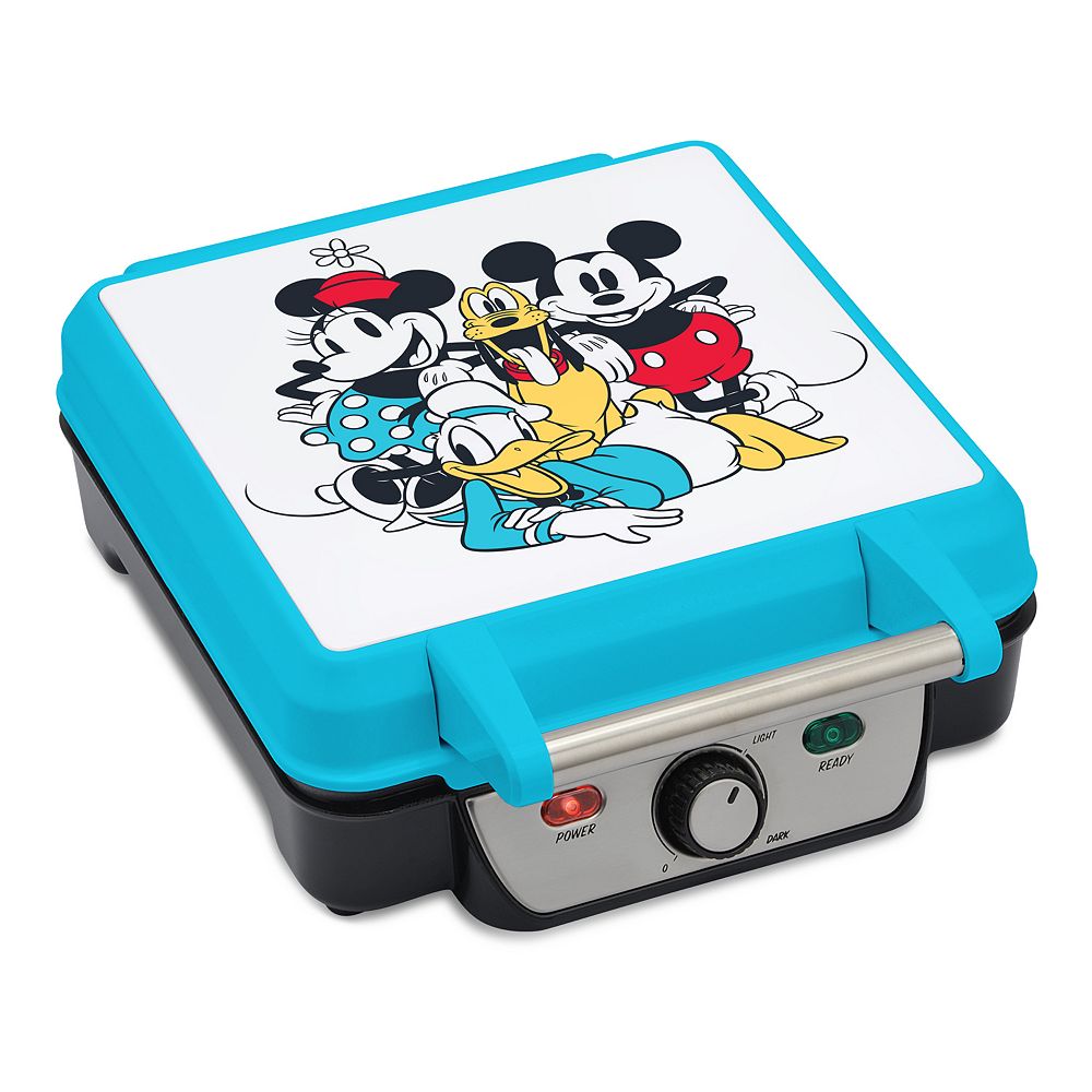 Disney's Mickey Mouse, Minnie Mouse, Donald Duck, and Pluto Waffle Maker