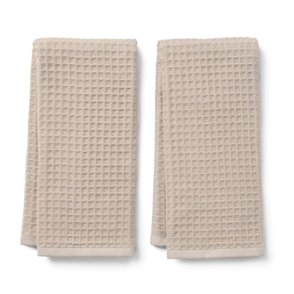 Caro Home Waffle Kitchen Towel 2-pk.