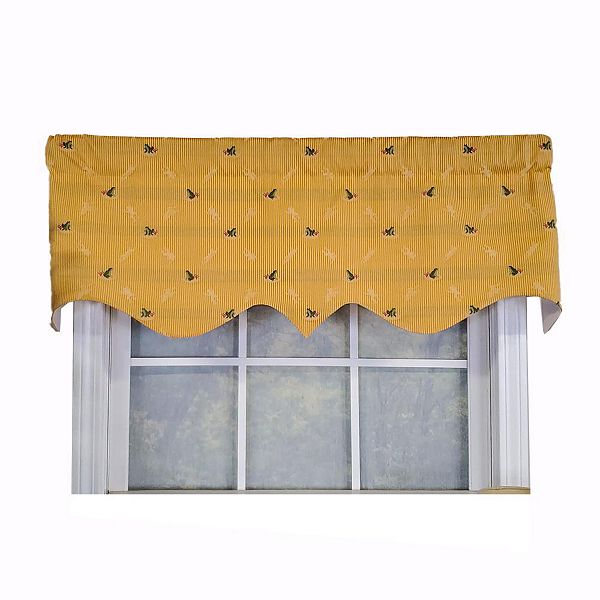 Luxurious Modern Design Classic Fanfare Cornice Style Window Valance