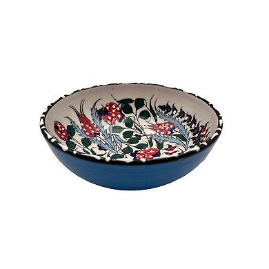 Discover Europe - Made in Turkey Nakkas Cini 2-Piece Cereal Bowl Set