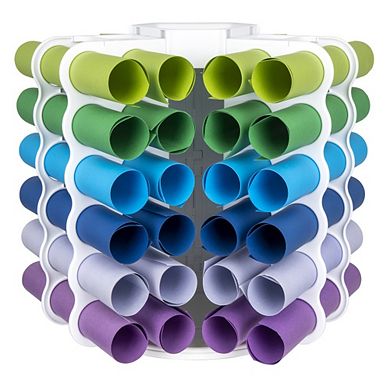 Artbin Rotating Vinyl Storage Tower Sheet Organizer, 36 Vinyl Rolls ...
