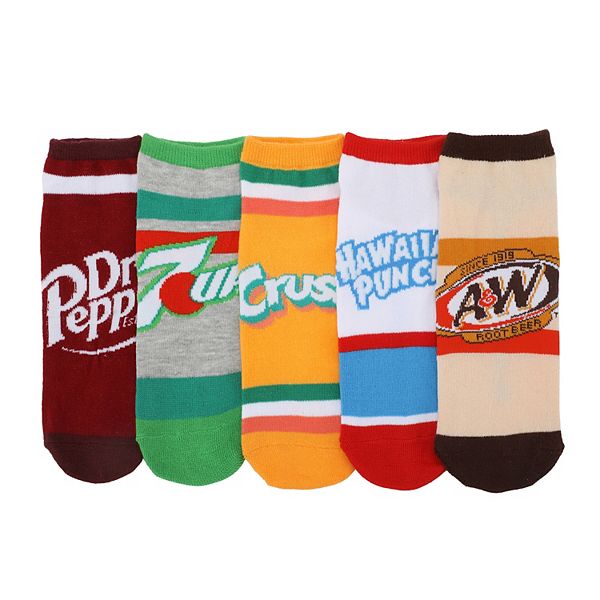 Women's Dr. Pepper Ankle Socks 5-Pack