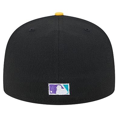 Men's New Era Black Pittsburgh Pirates Retro Spring Training 59FIFTY ...