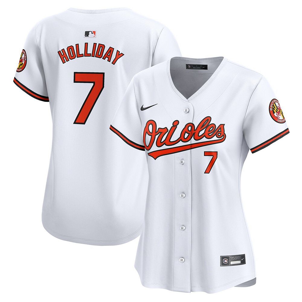 Women's Nike Jackson Holliday White Baltimore Orioles Home Limited ...