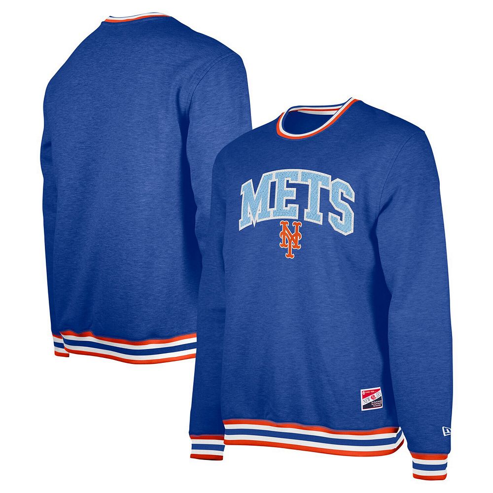 Men's New Era Royal New York Mets Father's Day Pullover Sweatshirt