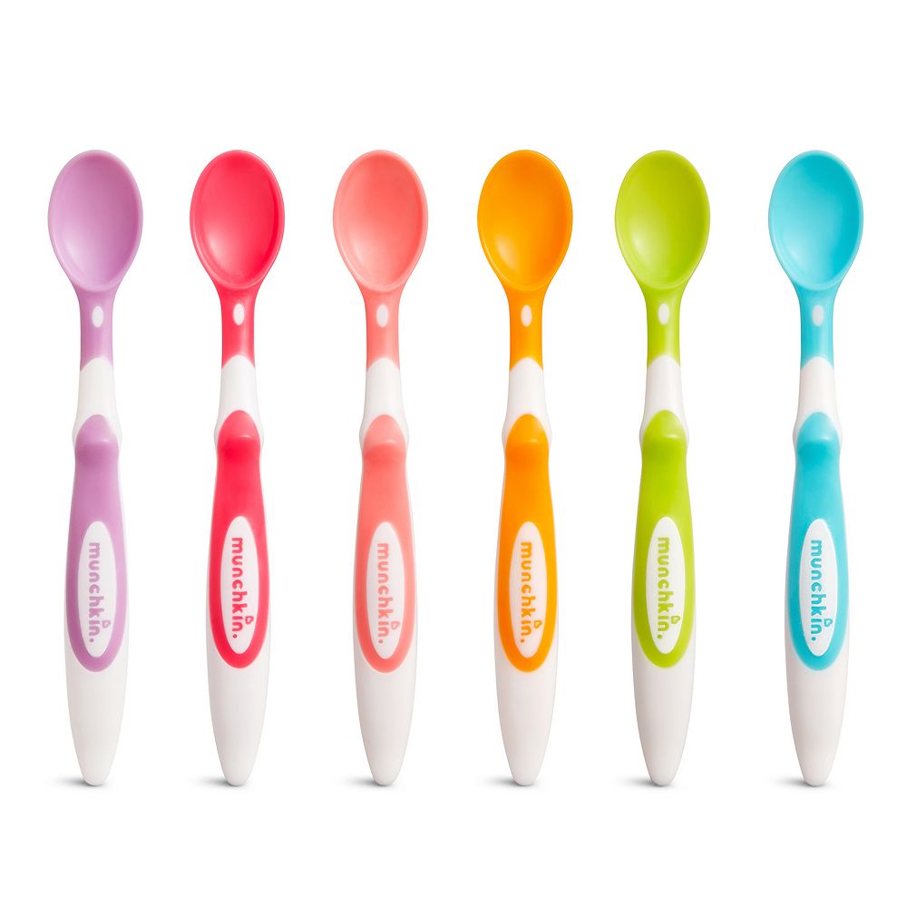 Munchkin 6-Pack Soft-Tip Infant Spoons