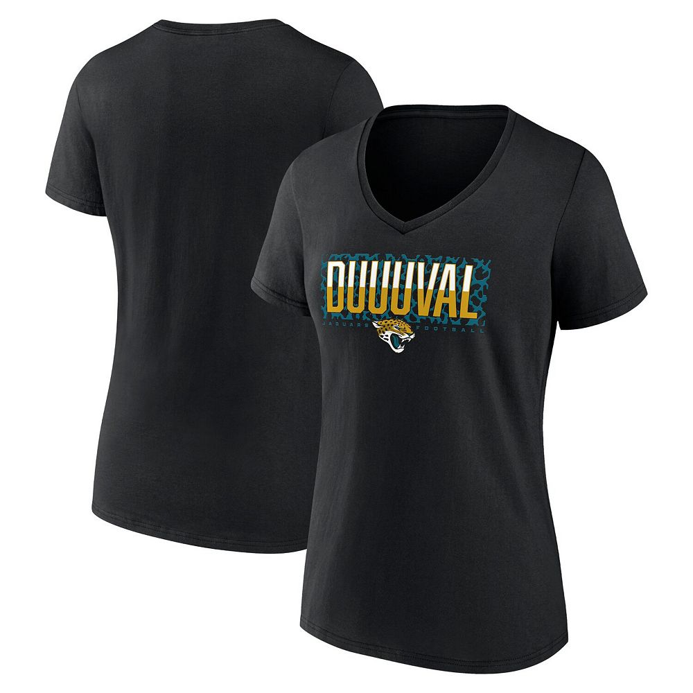 Women's Fanatics Black Jacksonville Jaguars Hometown Defensive Stand V ...
