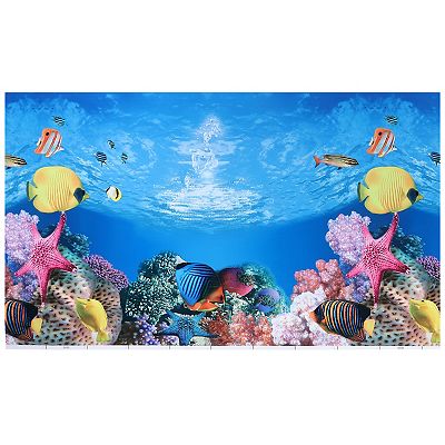 Aquarium Background Poster A Poster Of A Fish Tank With A Blue