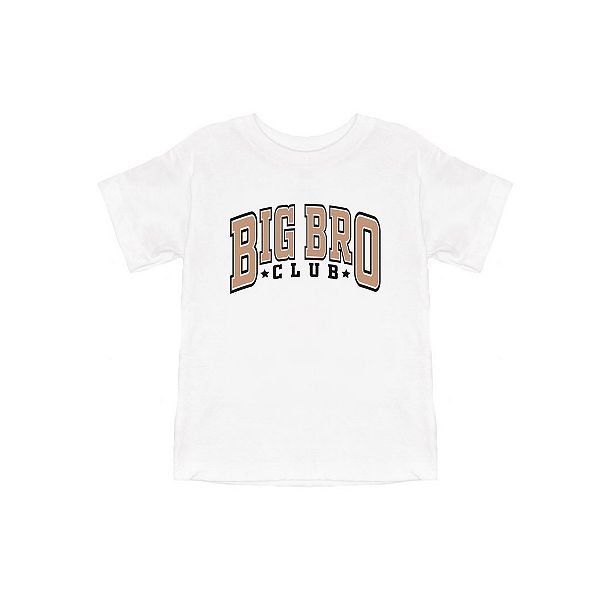 Big Bro Club Stars Youth Short Sleeve Graphic Tee