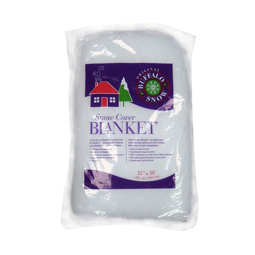 15" x 10' Artificial Snow Cover Blanket